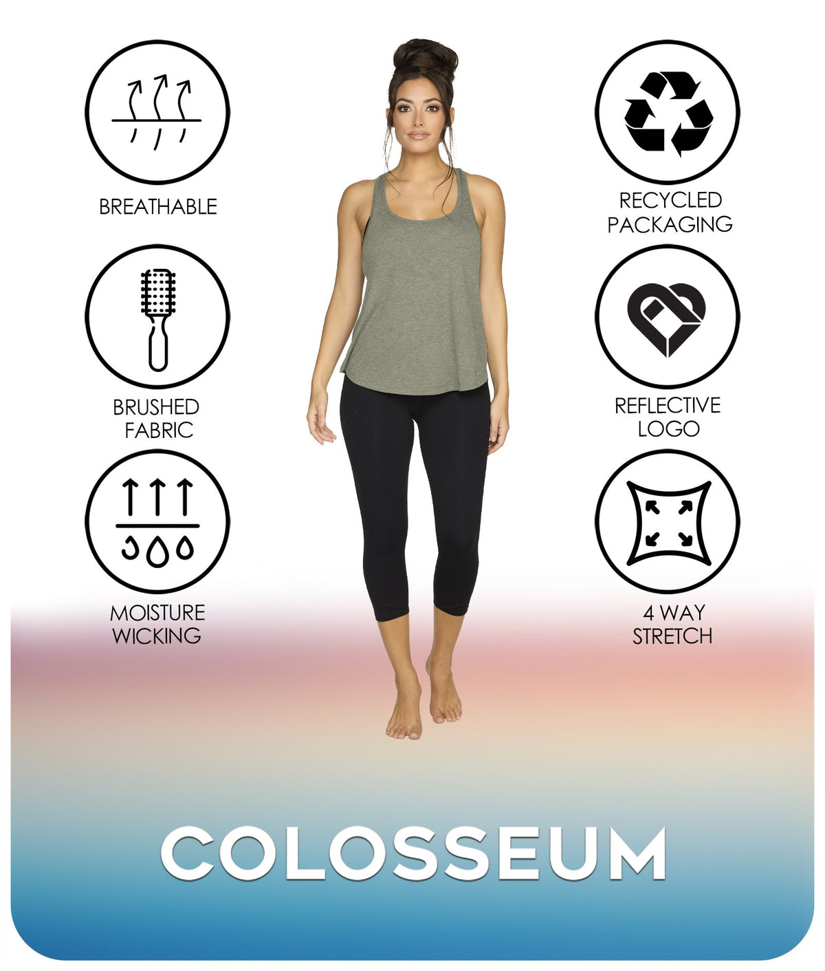Ana Crossback Tank – Colosseum Athletics
