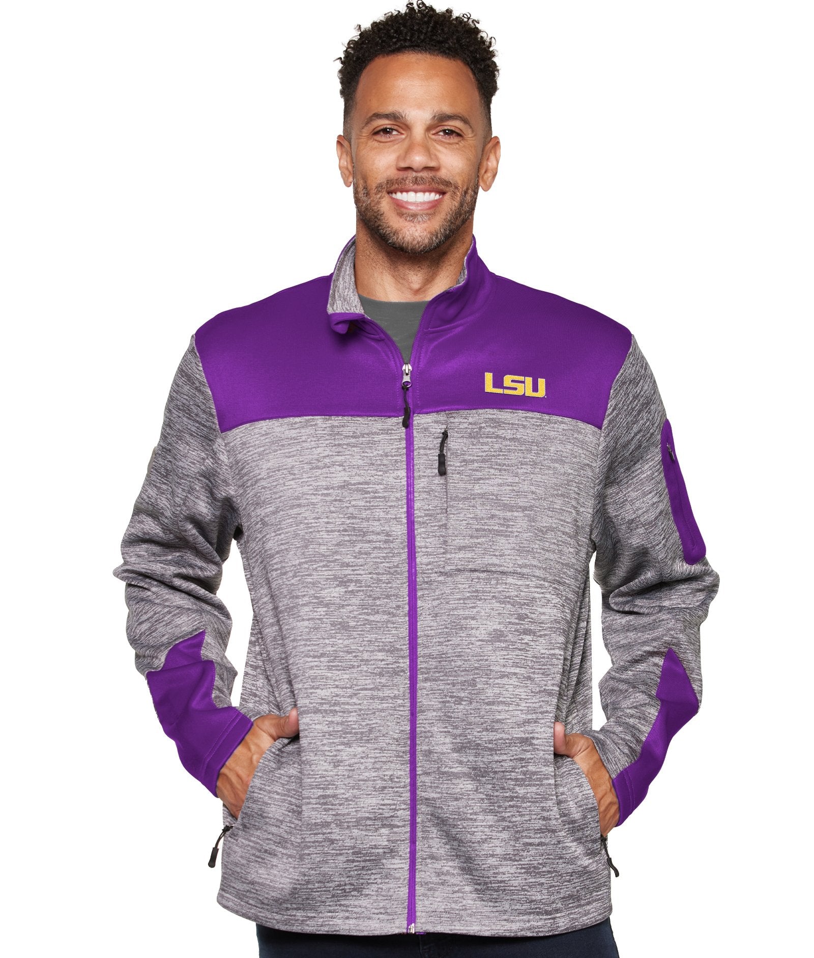 LSU Tigers Guard Full Zip Jacket – Colosseum Athletics